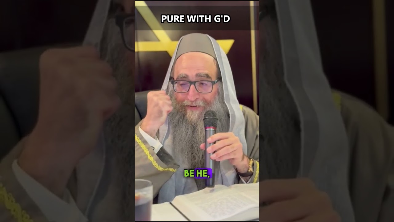 Rabbi Pinto: A Pure Heart - The Key to Connection with G*d | Shuva ...