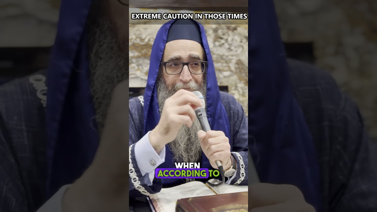 Rabbi Pinto: Time for Caution and Vigilance | Shuva Israel | Rabbi ...