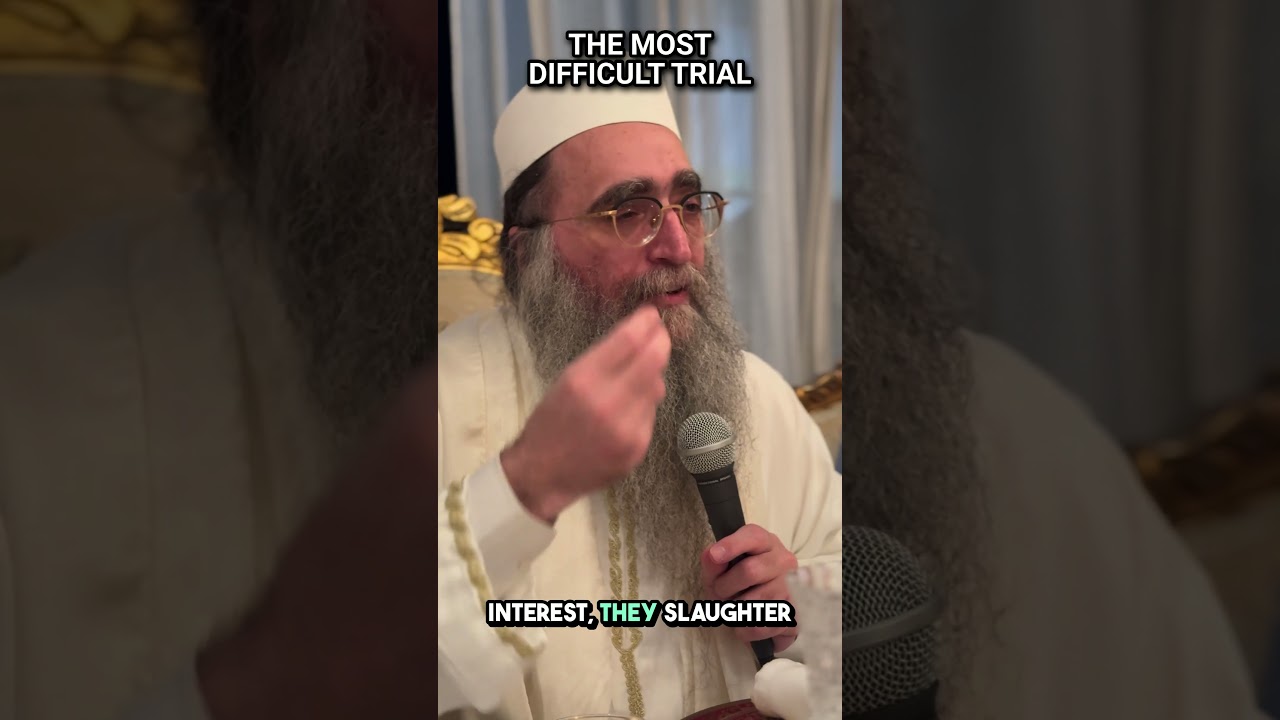 Rabbi Pinto | The the most difficult trials. | Shuva Israel | Rabbi ...